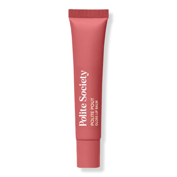 POLITE SOCIETY Polite Pout Glossy Lip Balm - Cinnamon Churro
