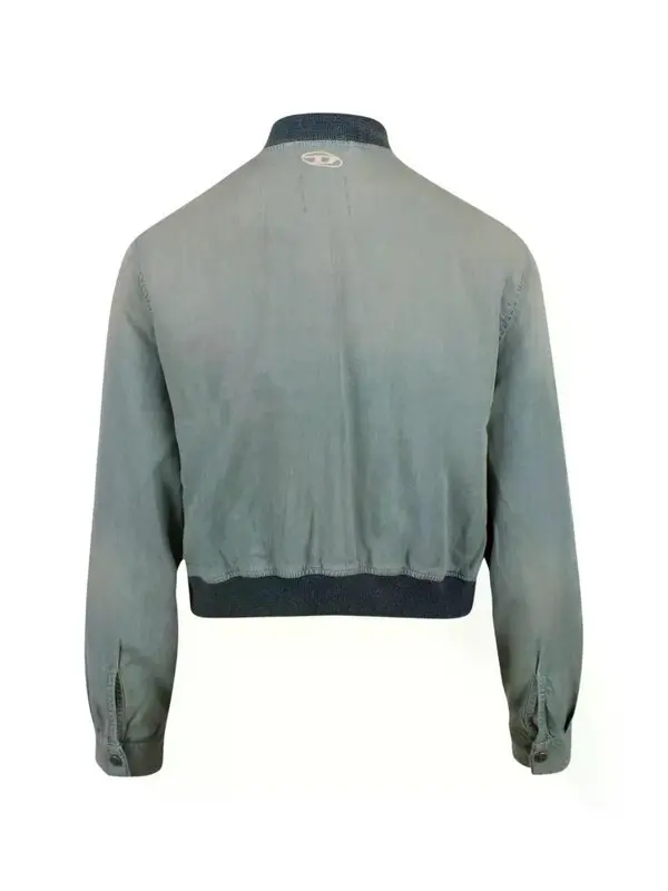 DIESEL® Denim Effect Bomber Jacket