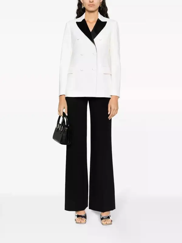 TWINSET Oval-t Chain Wide-leg Trousers