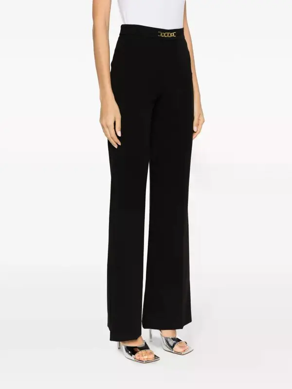TWINSET Oval-t Chain Wide-leg Trousers