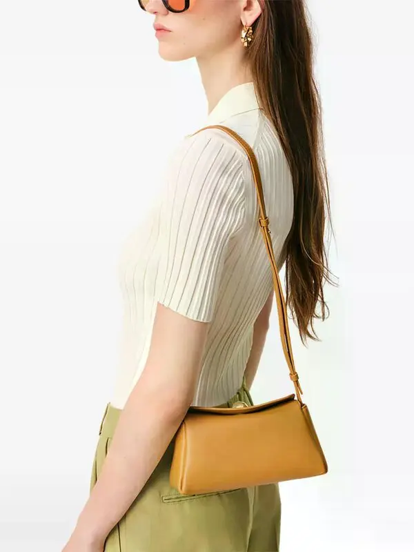 AMI Paris Cow Leather Mini Carrousel Bag