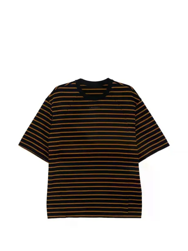CROQUIS Stripe Print T-shirt