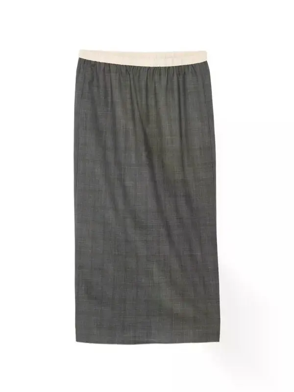 LESS H-line Checked Skirt