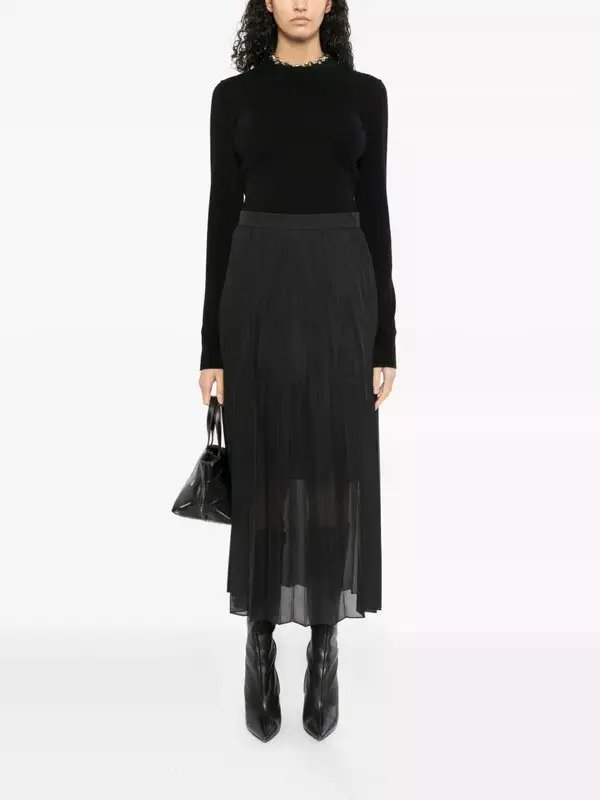 LESS Gradated Pleated Skirt