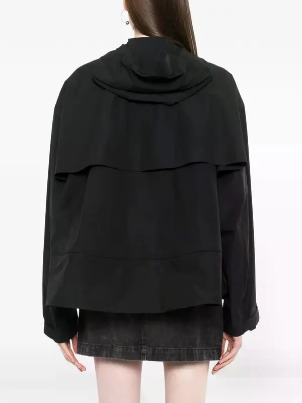 JNBY Drawstring-hem Hooded Jacket - Black