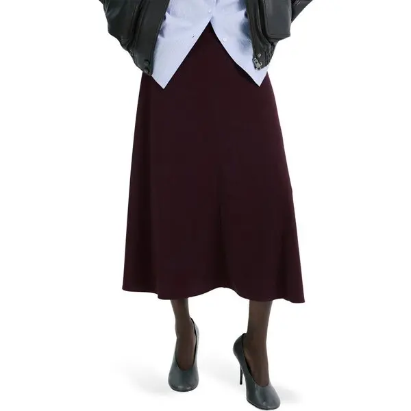 Mango Fine Knit Midi Skirt