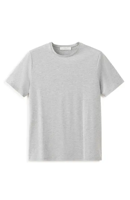 Mango Short Sleeve Pajama T-shirt - Light/pastel Grey