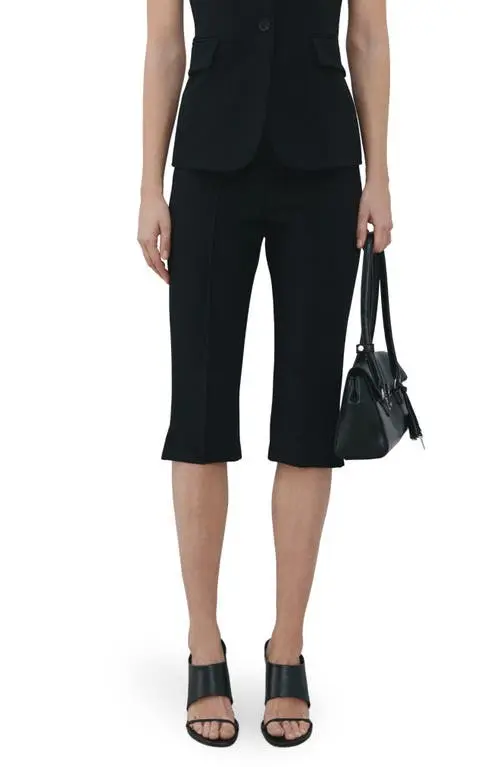 Mango Biker Crop Leggings