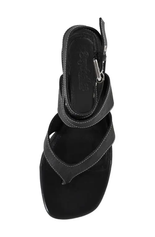 Seychelles Stroke Of Luck Ankle Strap Sandal - Black