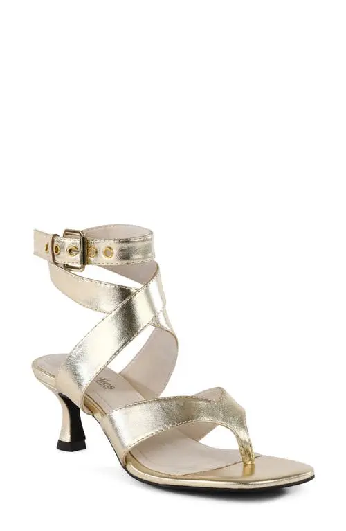 Seychelles Ankle Strap Sandal - Gold