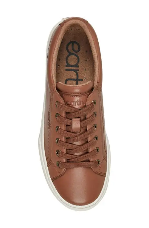 Earth Dailey Lace Up Sneakers - Medium Brown
