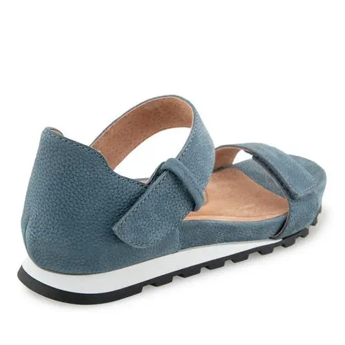 Jambu Linda Casual Wedge Sandal - Denim