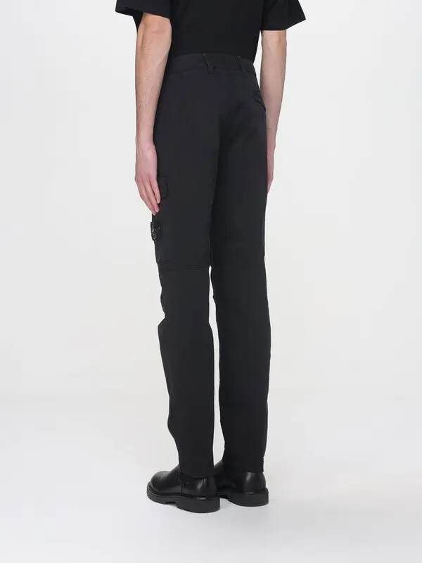 Stone Island Cargo Pants - Black