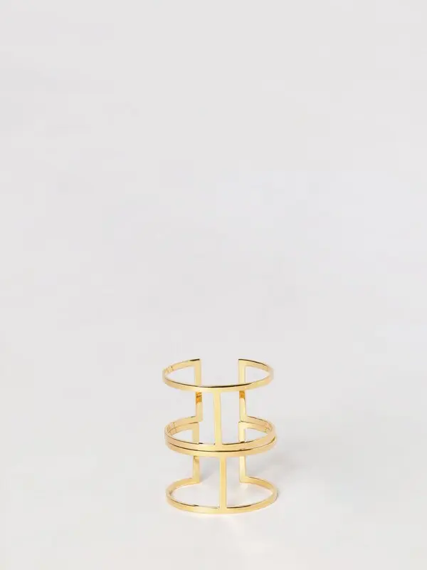 Elisabetta Franchi Set Of 2 Brass Bracelets