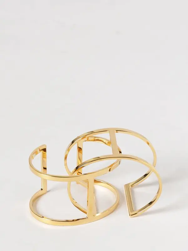 Elisabetta Franchi Set Of 2 Brass Bracelets