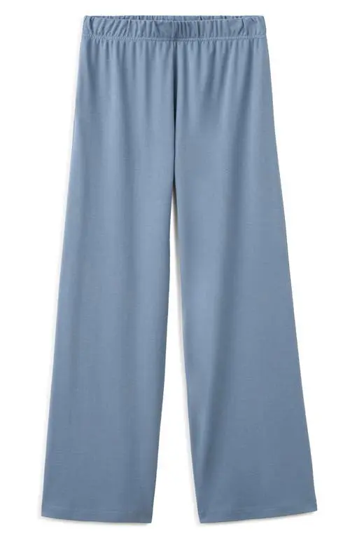 Mango Solid Cotton Pajama Pants