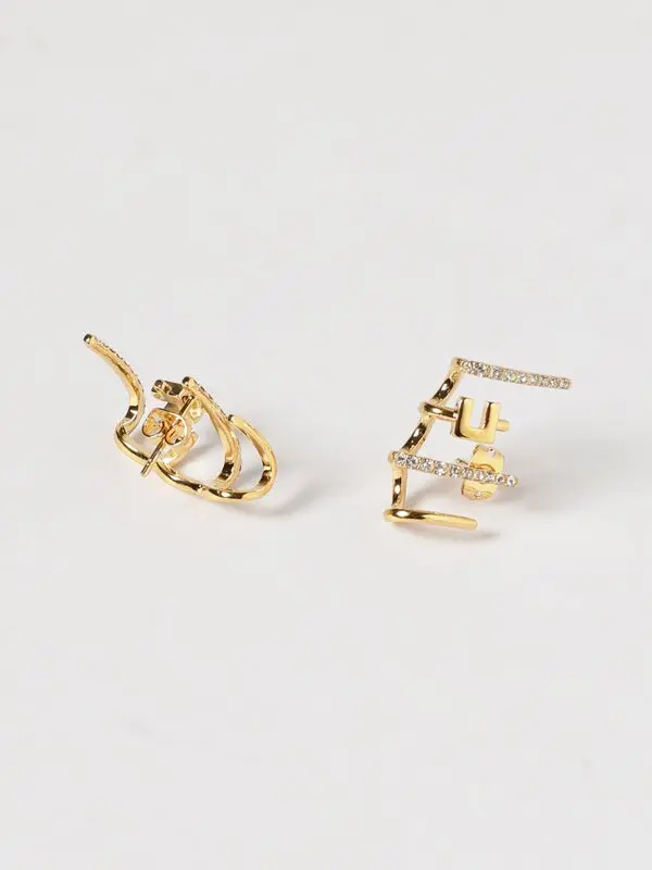 Elisabetta Franchi Ear Climbers With Crystal Embellishments