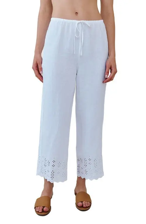 Bella Dahl Beach Linen Crop Pants