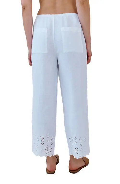 Bella Dahl Beach Linen Crop Pants