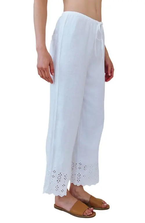 Bella Dahl Beach Linen Crop Pants