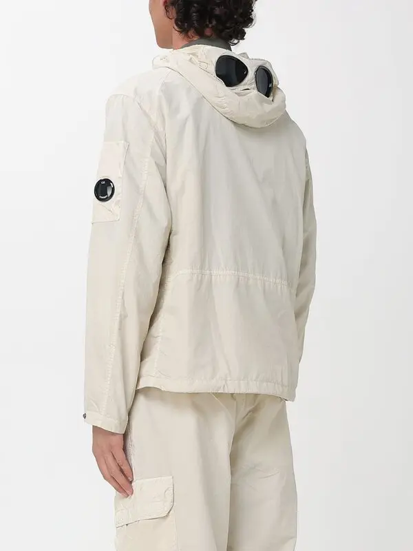 C.P. COMPANY Utility Jacket With Hood - Ice