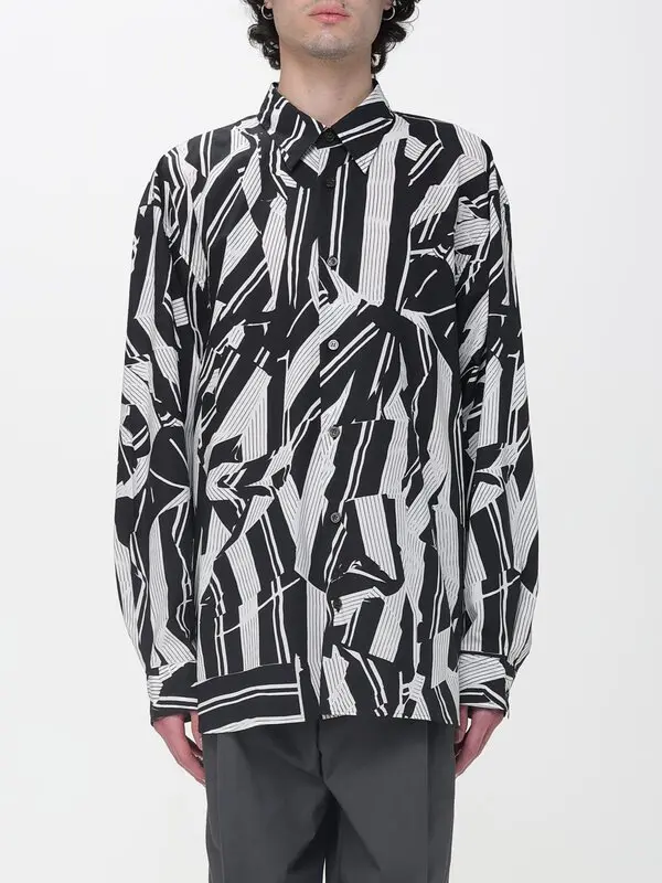 Dries Van Noten Printed Shirt - Grey