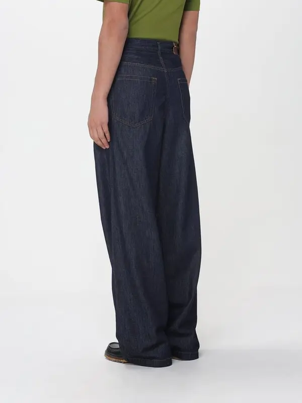 Dries Van Noten Wide Leg Jeans - Blue