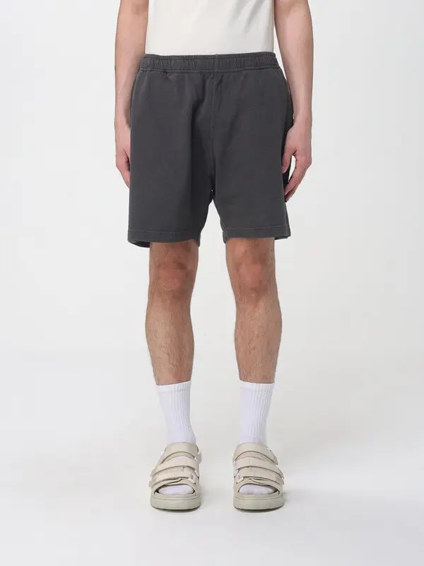 Stone Island Cotton Sports Shorts - Grey