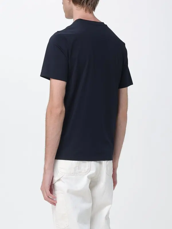 Peuterey Cotton Blend T-shirt With Logo - Blue
