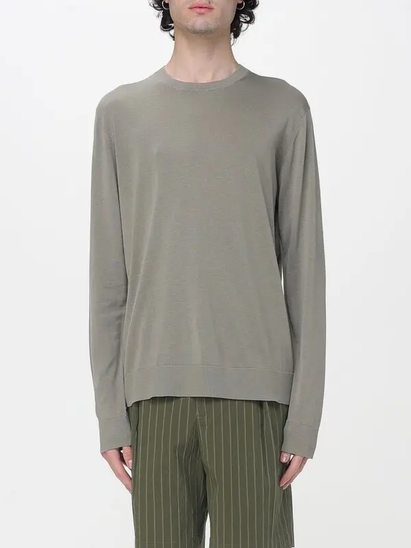 PAOLO PECORA Crew Neck Sweater - Green