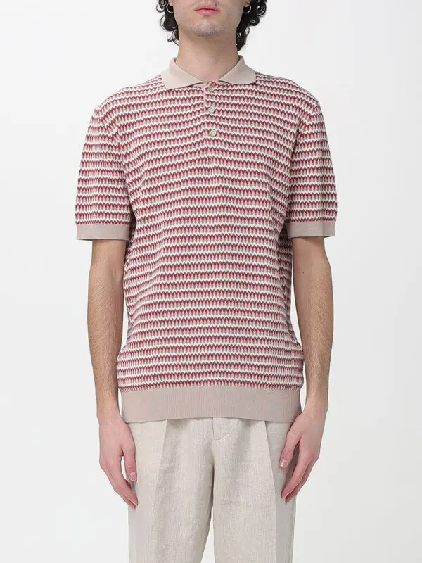 MANUEL RITZ Polo Shirt - Beige