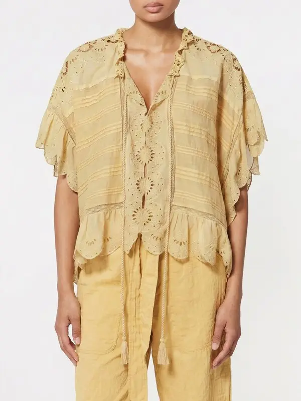 Isabel Marant Top - Ocher