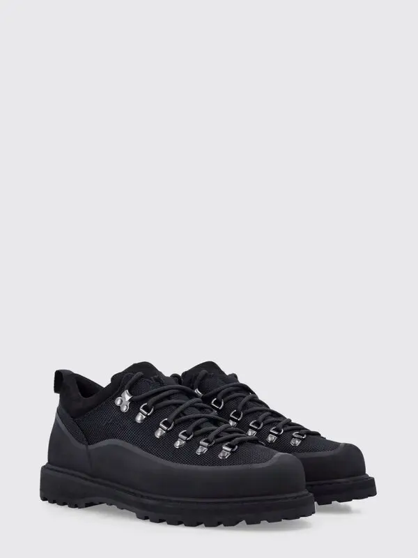 Diemme Roccia Trekking Boots In Mesh And Rubber - Black