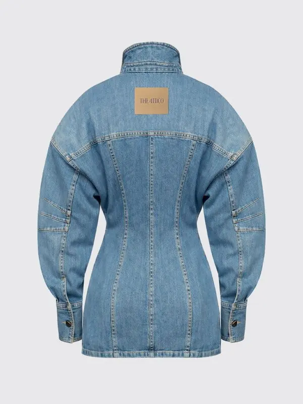 Attico Shirt Dress - Denim