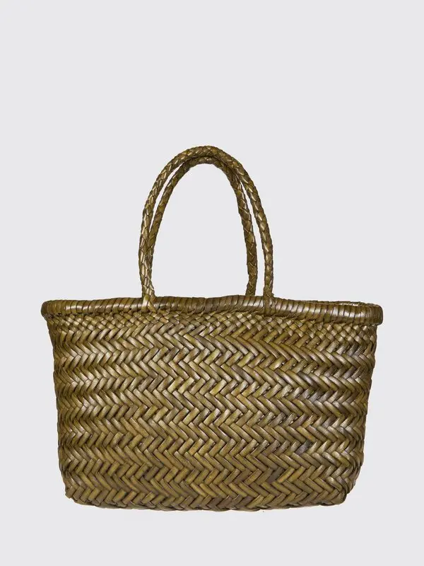 Dragon Diffusion Woven Leather Handbag - Green
