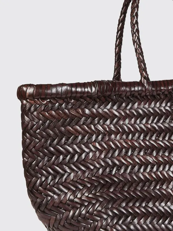 Dragon Diffusion Woven Tote - Brown