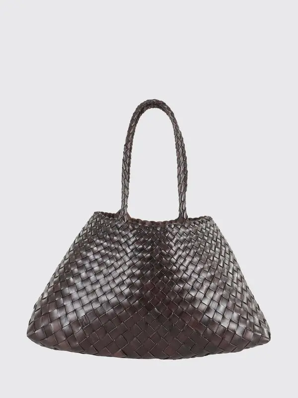 Dragon Diffusion Santa Croce Large Woven Leather Bag