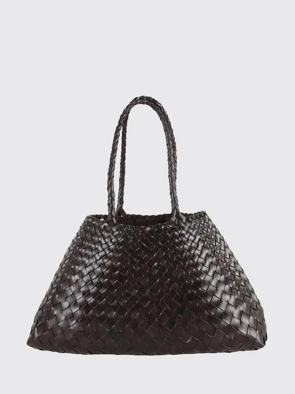 Dragon Diffusion Santa Croce Large Woven Leather Bag
