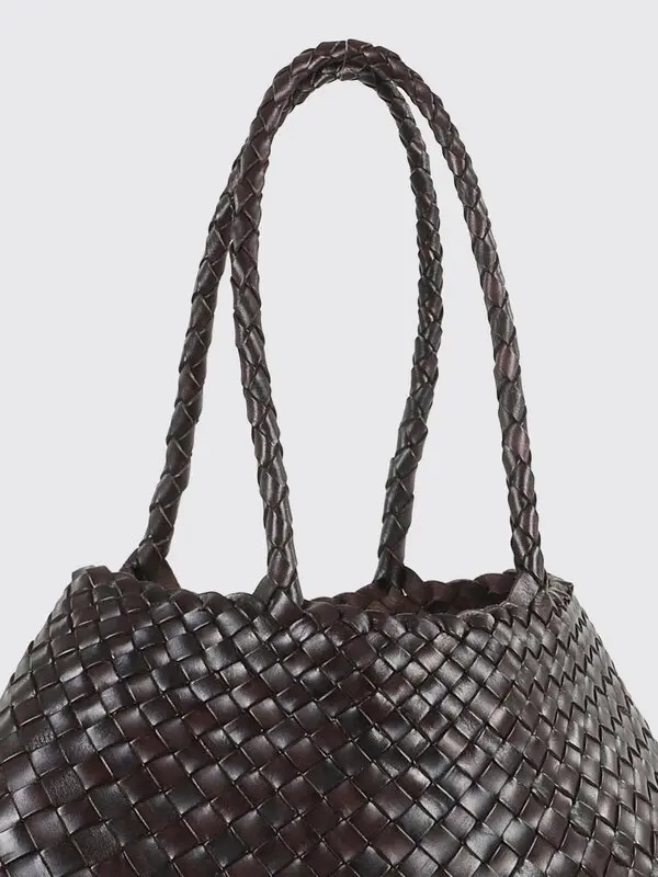 Dragon Diffusion Santa Croce Large Woven Leather Bag