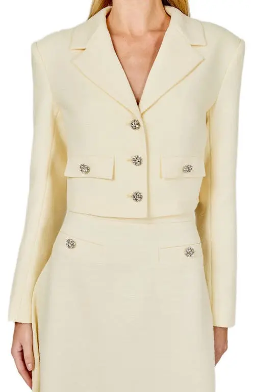 Endless Rose Tweed Crop Jacket