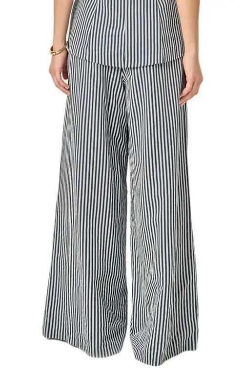 English Factory Striped Wide Leg Pants