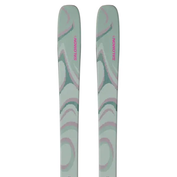 SALOMON Qst 100 Skis - Iceberg Green / Nirvana