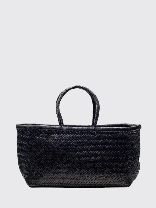 Dragon Diffusion Woven Handbag - Black