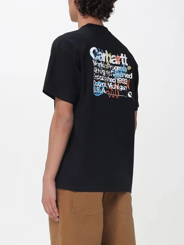 Carhartt Work In Progress Cotton T-shirt With Logo