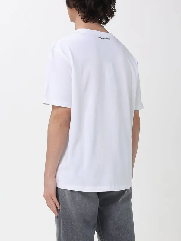 Karl Lagerfeld Cotton T-shirt With Logo