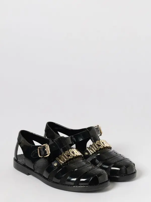 Moschino Pvc Perforated Spider Sandals