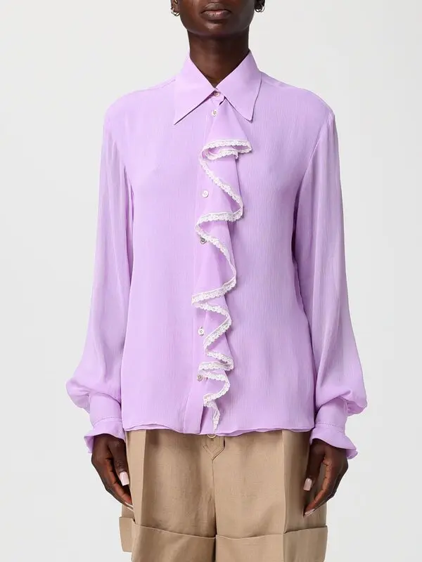 Alberta Ferretti Ruffled Shirt