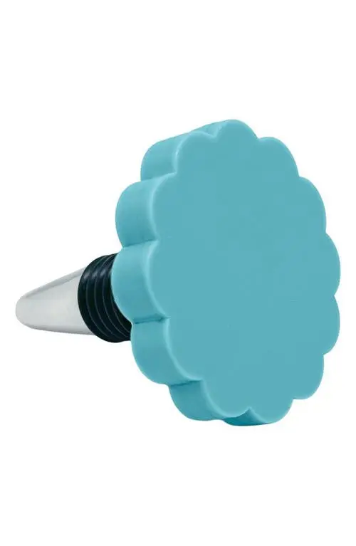 MARIPOSA Scallop Bottle Stopper - Teal