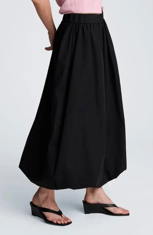 KENNETH COLE Bubble Hem Midi Skirt