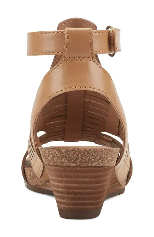 Earth Helodie Wedge Sandal - Tan